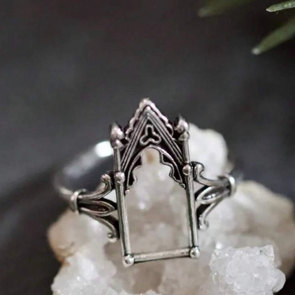 Jewelry | Cathedral Lenore Gothic Open Window Arch Church Castle Spire ...
